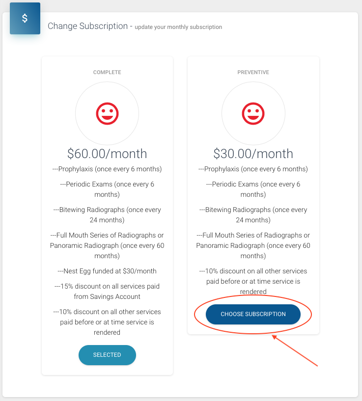 How do I change my subscription? – Cirrus Dental